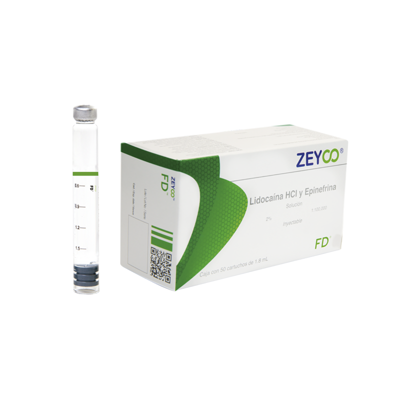 Lidocaína epinefrina Solución Inyectable al 2% Cada cartucho dental contiene: Clorhidrato de ...